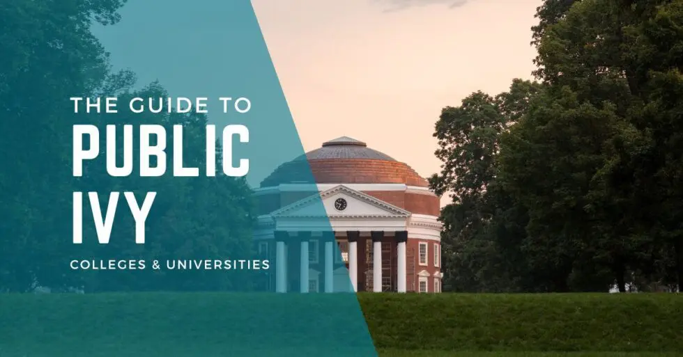 Public Ivy Universities | The Ultimate Guide to America’s Public Ivy ...