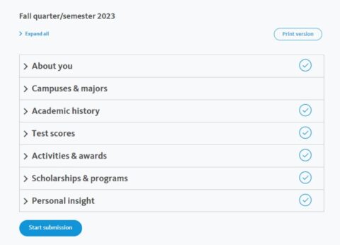 UC Application Portal: Applying to UCSD – California Transfer Support ...