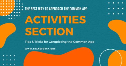 5 Tips to Improve Activities Section Common App – California Transfer ...